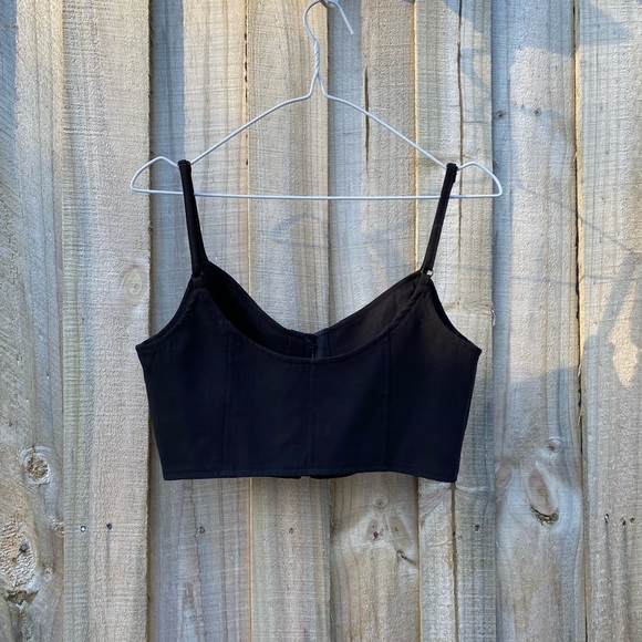 Glassons | Tops | Glassons Black Corset Top | Poshmark